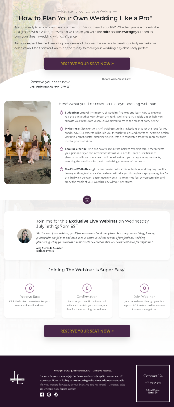 How to Plan Your Own Wedding Like a Pro | JuJu Lee Events